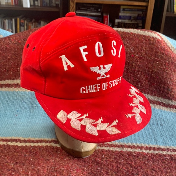 Vintage | Accessories | Vintage Military Snap Back Baseball Cap | Poshmark